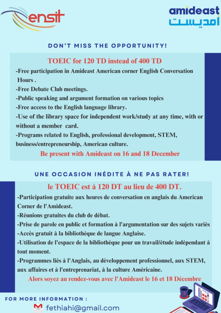 ENSIT | CONVENTION ENSIT-AMIDEAST